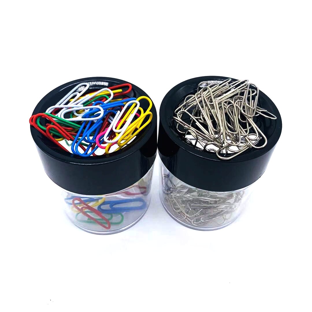 Papier Clip Zylinder Papier Clip Box Paperclip Dis... – Grandado
