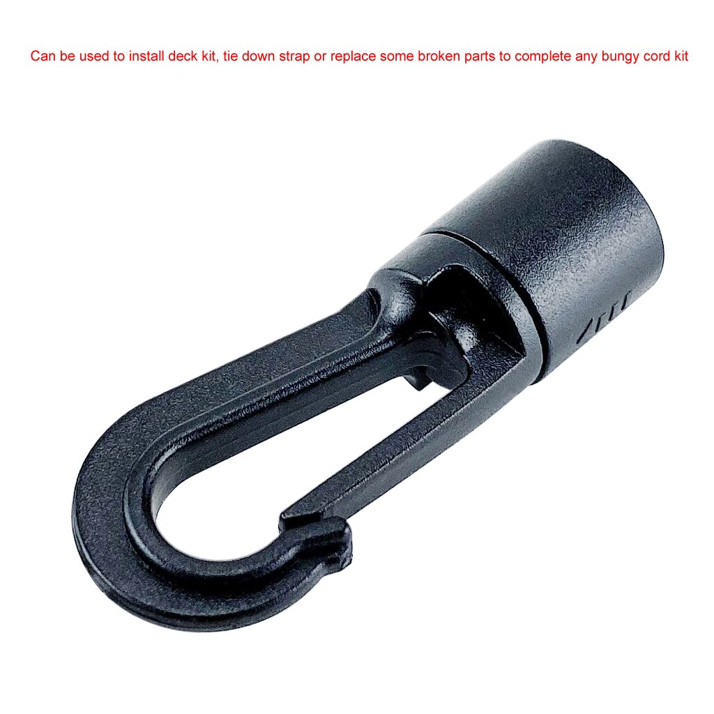 2X Kayak Plastic Buckle Bungee Shock Tie Cord Hook... – Grandado