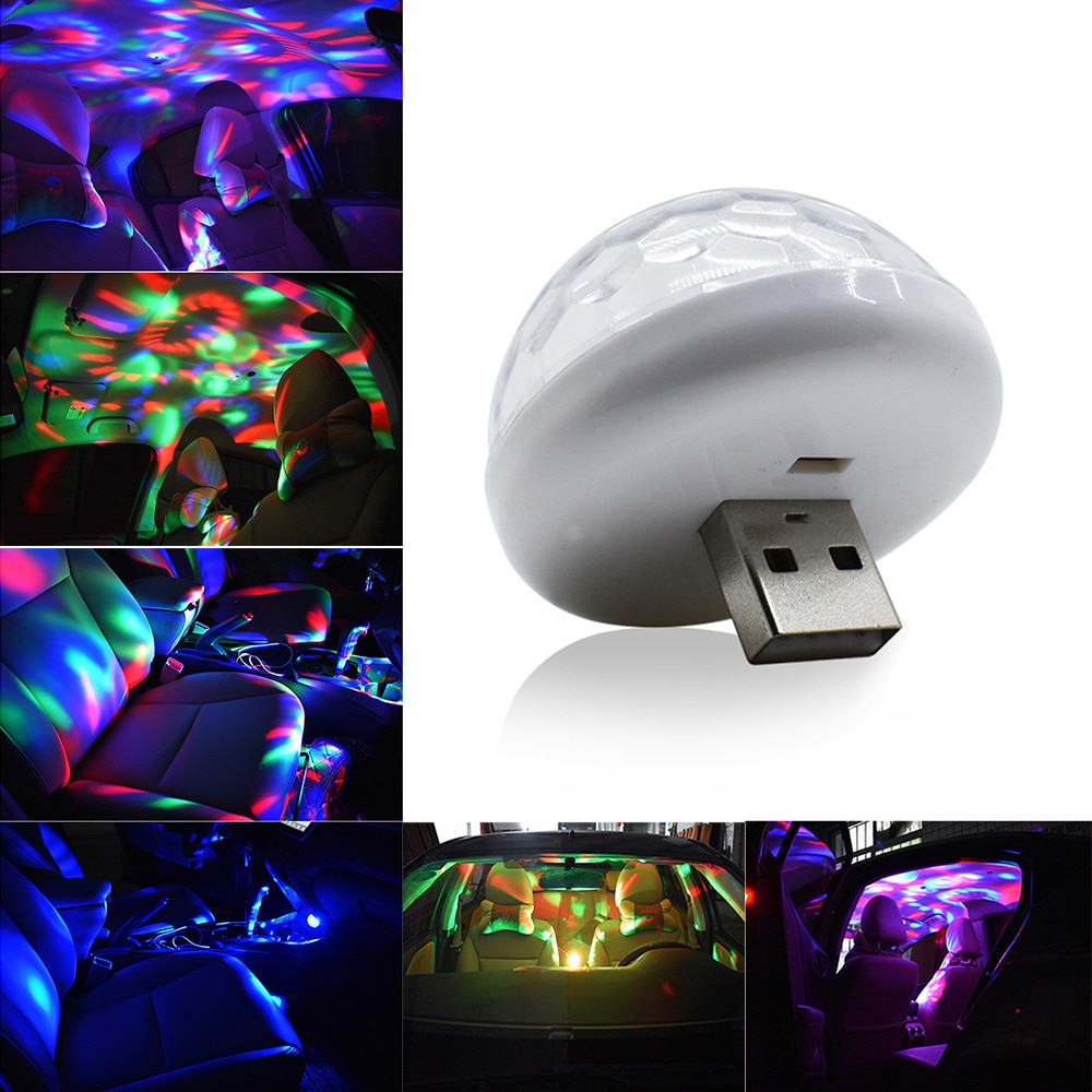 Mini USB Disco Light LED Party Lights Portable Cry... – Vicedeal