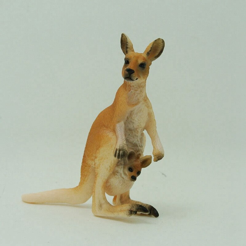 TLAND Simulation Wildlife Kangaroo Model Plastic T... – Grandado