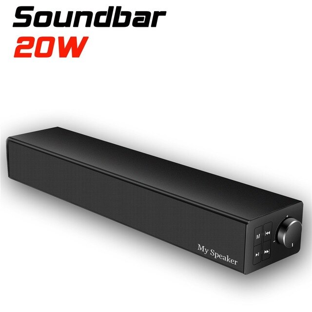 20W TV Speaker Wireless Bluetooth Speaker Portable... – Grandado