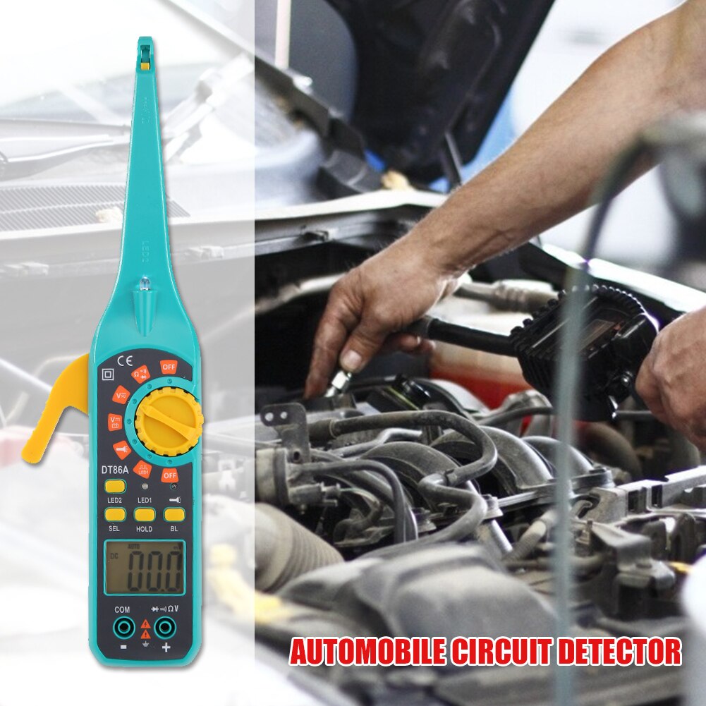 Circuit Tester Power Scanner Detecting Voltage Integrated DT86A Car ...
