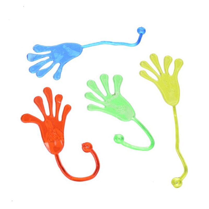 4pcs Kids Elastic Sticky Hands Palm Jelly Squishy ... – Grandado