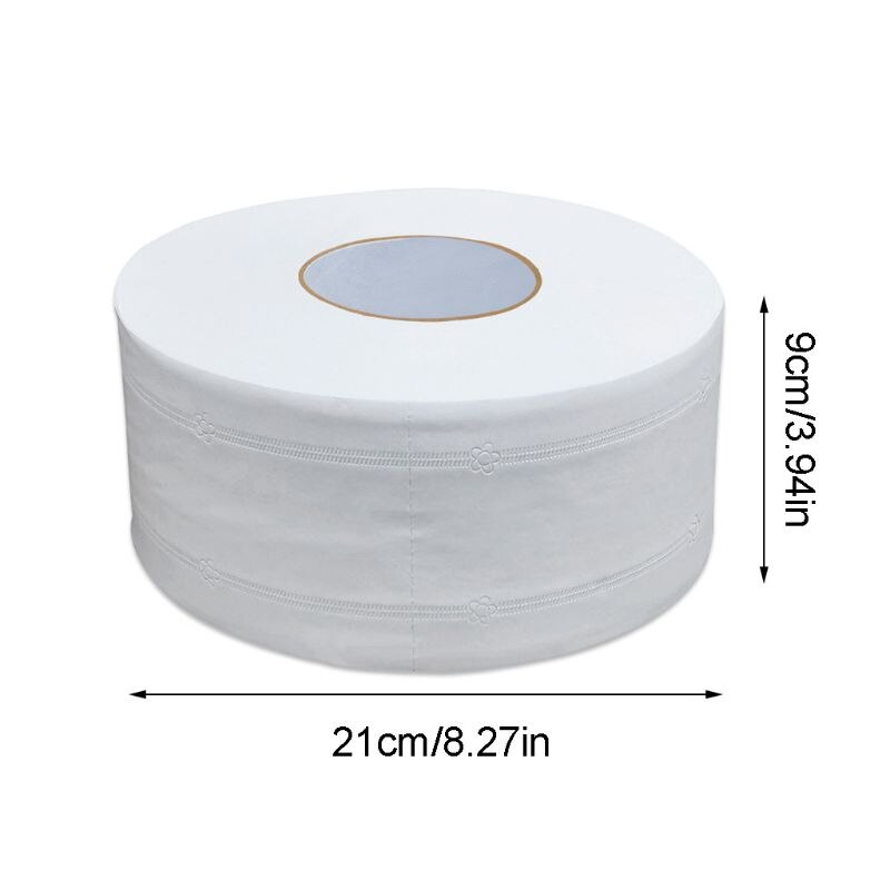 Wood Pulp Toilet Paper Towel 4 Layers Embossed Foo... – Grandado