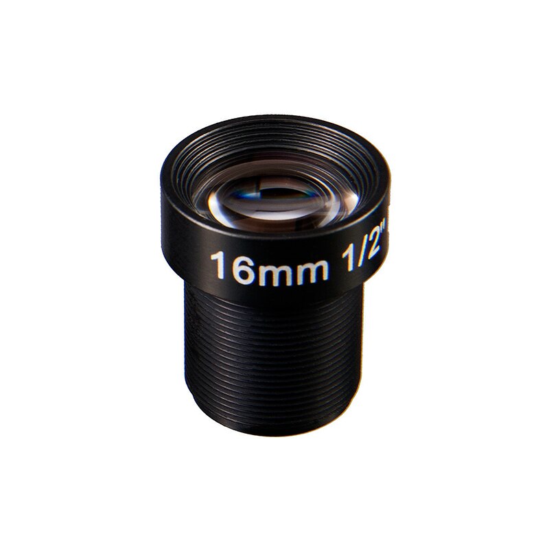 16 mm HD IPC CCTV Lens 1/2" M12 S Mount 22.3 degre... – Grandado
