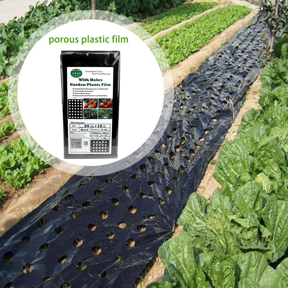 10m*95cm 5Holes Home Garden Film Agricultural Vege... – Grandado