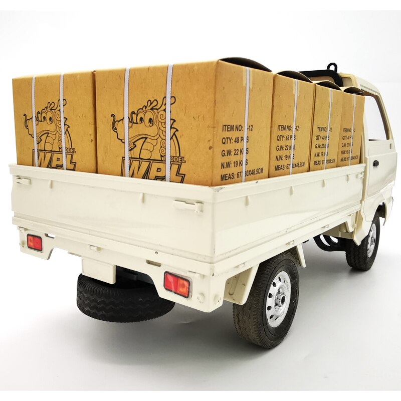 8PCS Mini Paper Cartons for WPL D12 1/10 4WD RC Ca... – Grandado