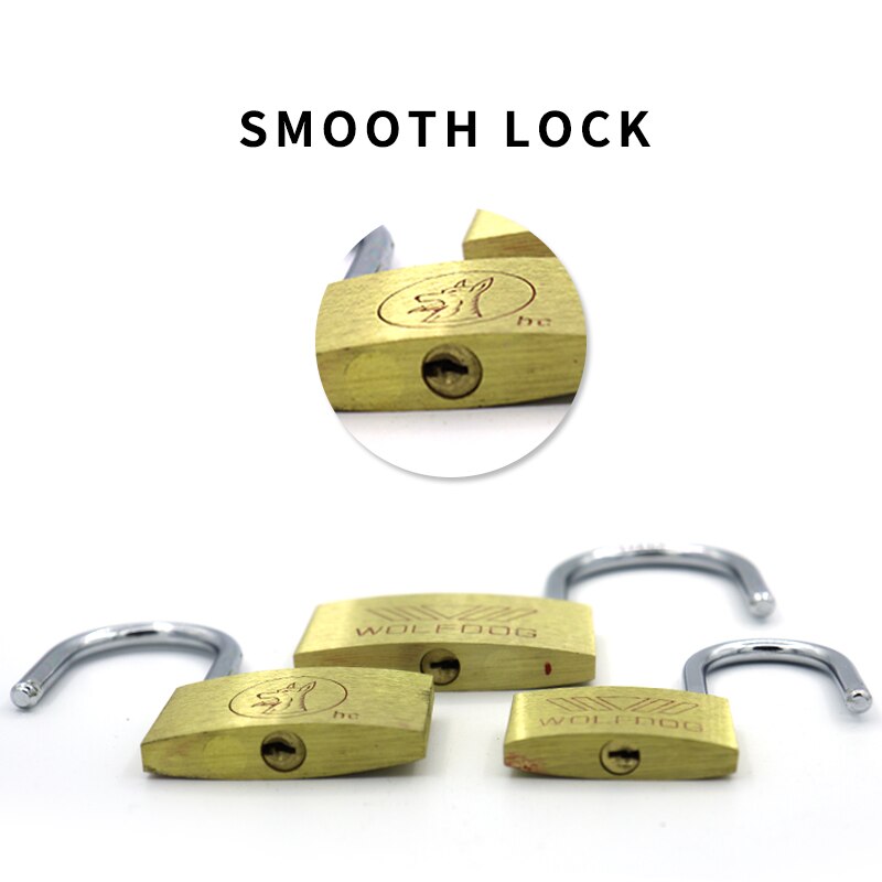 WHDT high security padlocks door lock copper key p... – Grandado