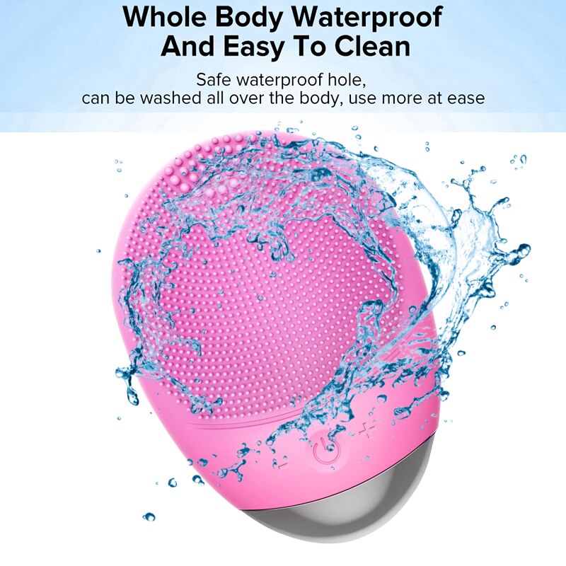 Silicone Cleanser Massage Beauty Instrument Facial... – Grandado