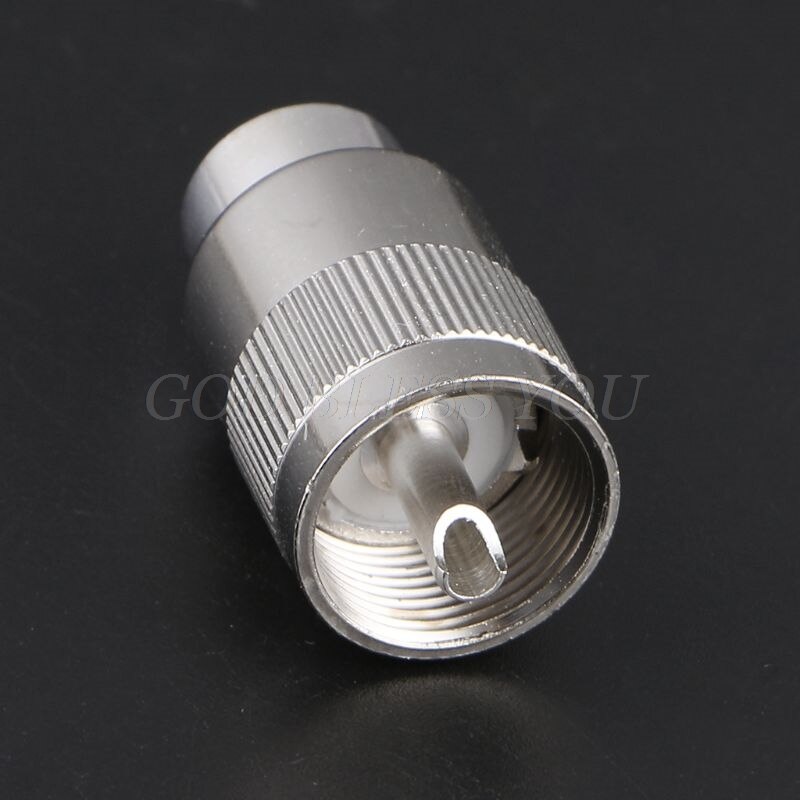 UHF Male PL259 Plug Solder RG8 RG213 LMR400 7D-FB ... – Grandado