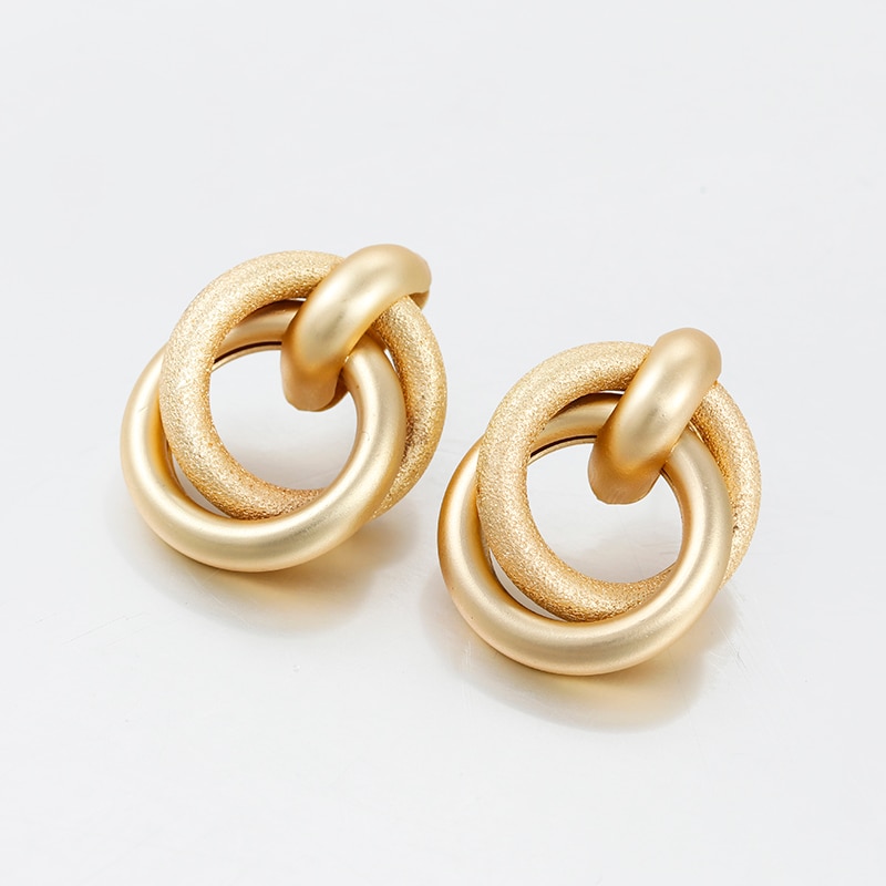 Flashbuy Mode Eenvoudige Grote Legering Domme Gold... – Vicedeal