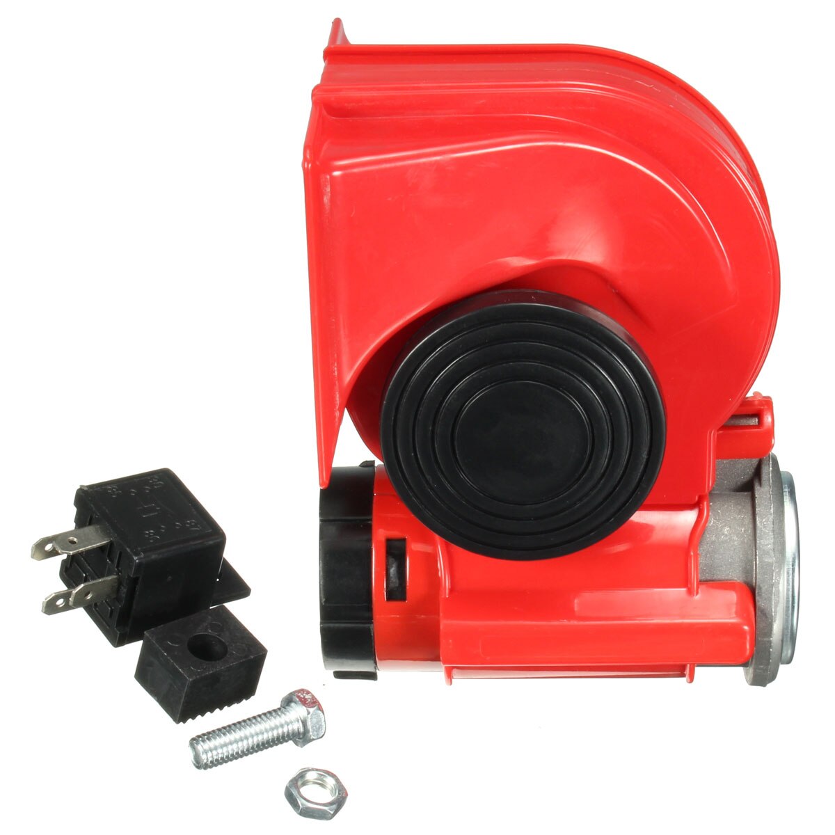 12V 150DB tono doble rojo aire explosión bocina el... – Grandado