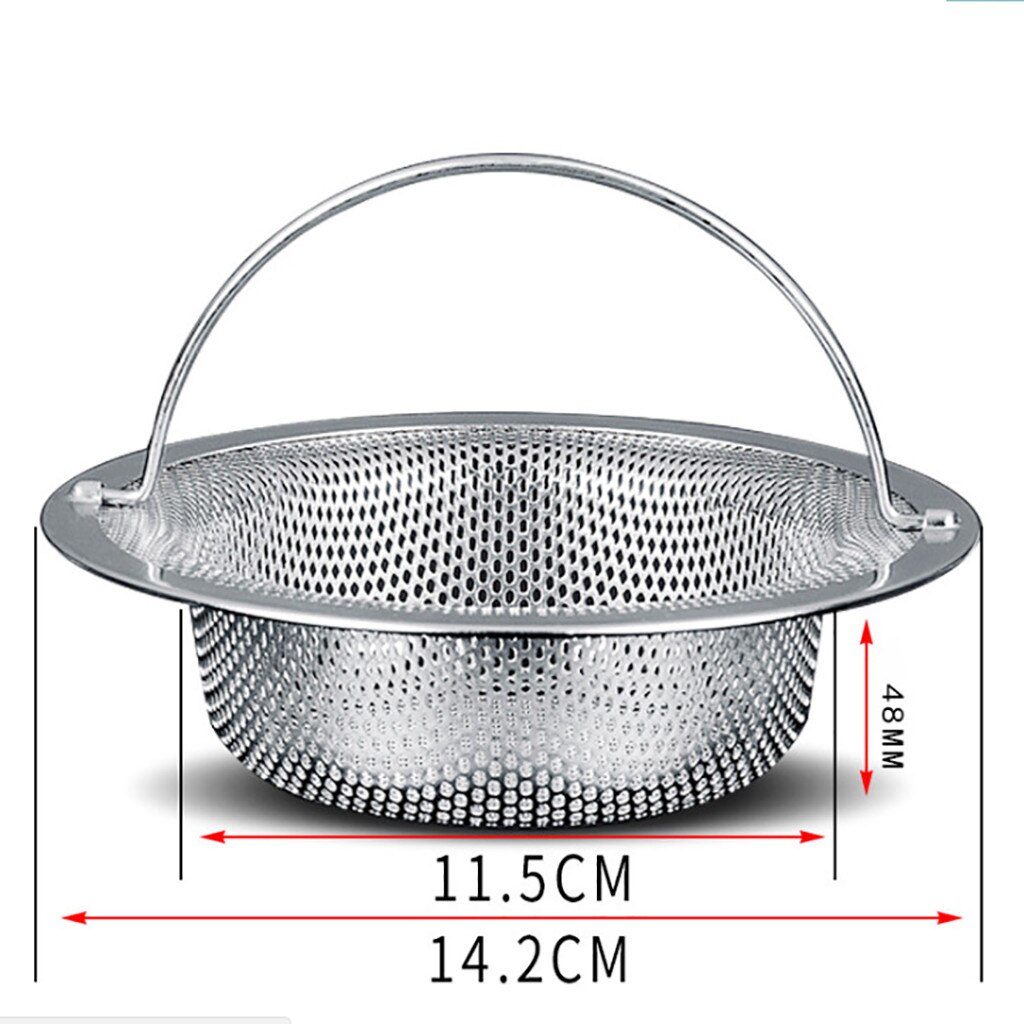11/14cm Stainless Steel Kitchen Filter Sinks Strai... – Grandado