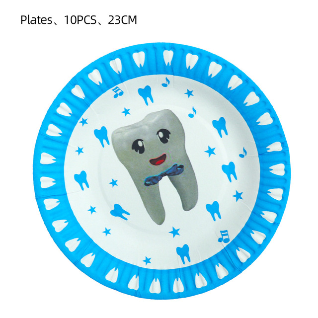 1set Boy/Girl My First Tooth Party Decor Supplies ... – Grandado