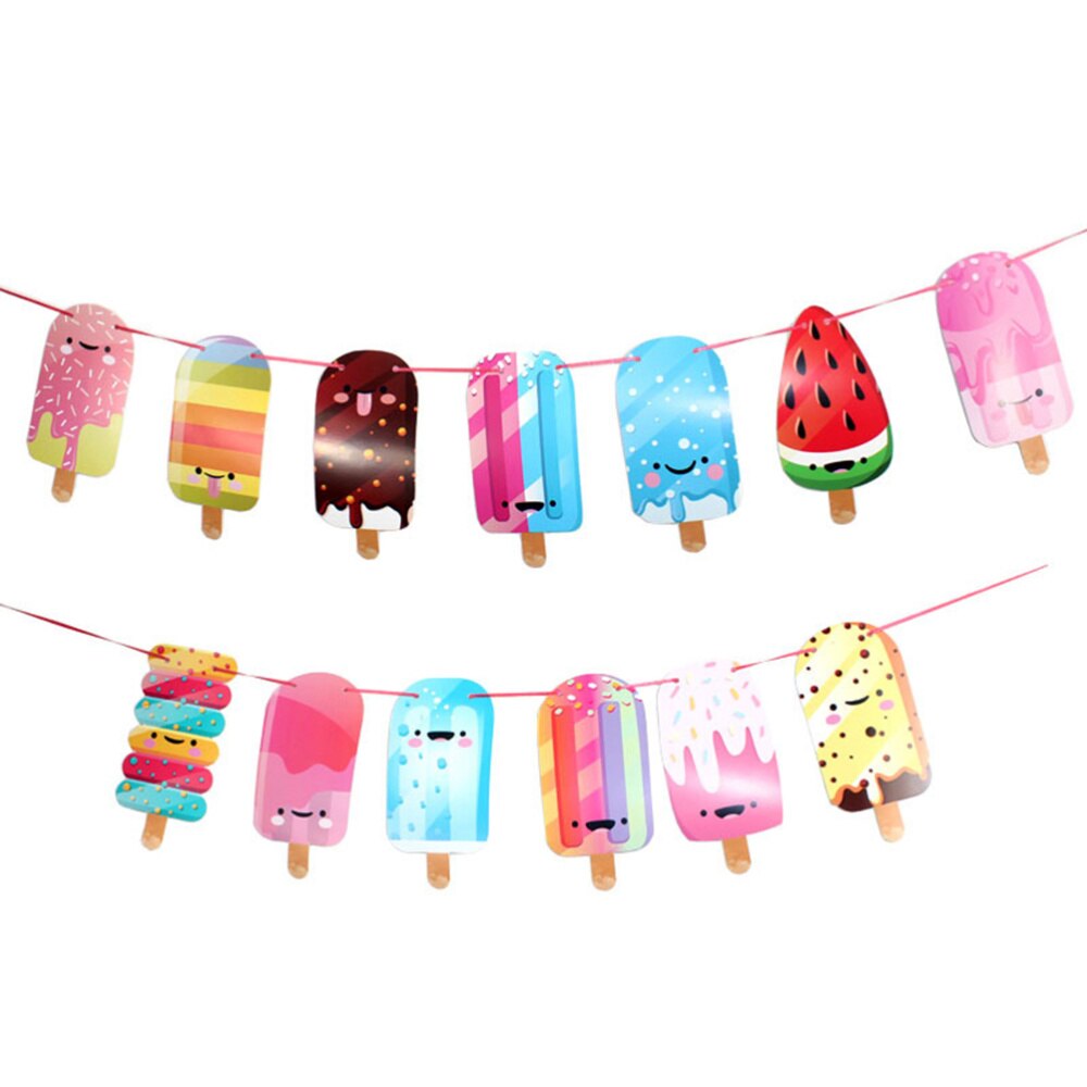 1pc Party Pull Flag Delicate Durable Bunting Banne... – Grandado
