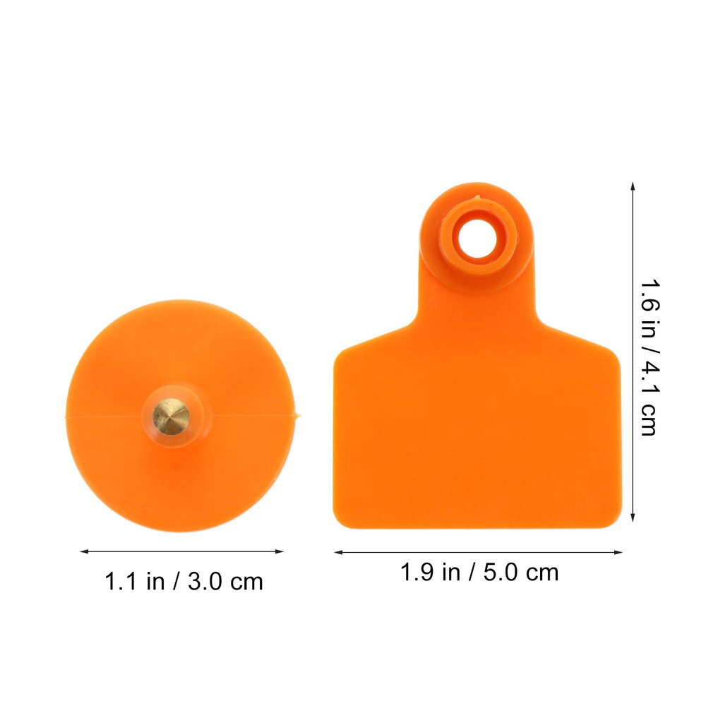 100pcs Durable TPU Animal Ear Tags Empty Ear Tags ... – Vicedeal