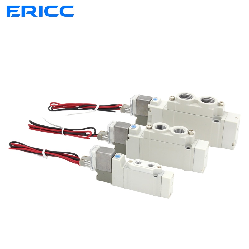 SMC Type 5 port 2 Solenoid Valve SY3120 SY5120 SY7... – Grandado