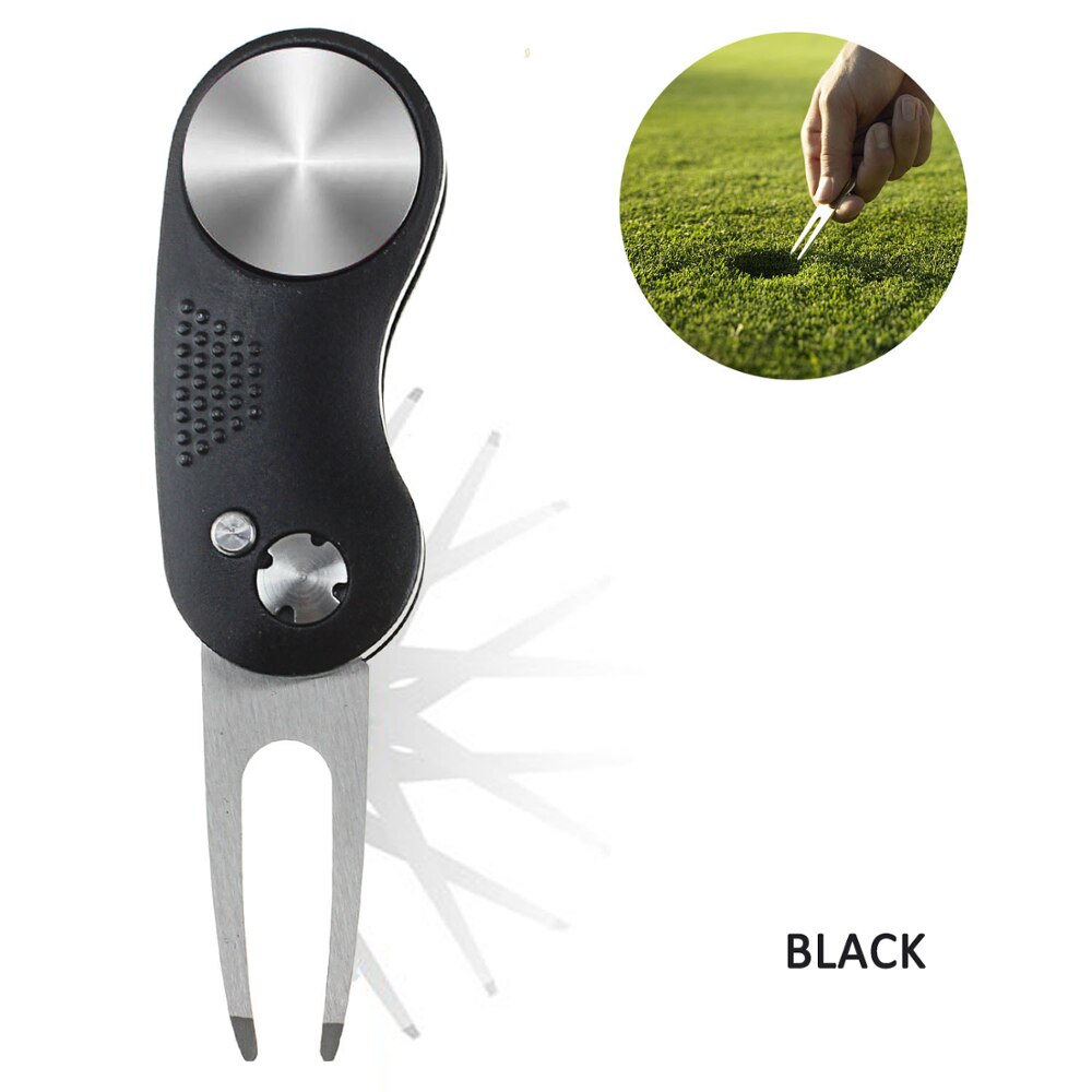 KOFULL Multi Color Foldable Pitchfork Golf Divot R... – Grandado