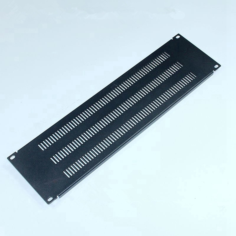 3U Black Heavy Duty Fan Rack Panel 19" – Grandado