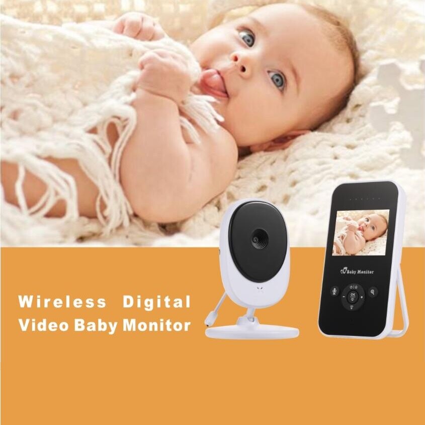 810B baby phone camera radio nanny monitor 2.4 inch LCD IR Night Light ...