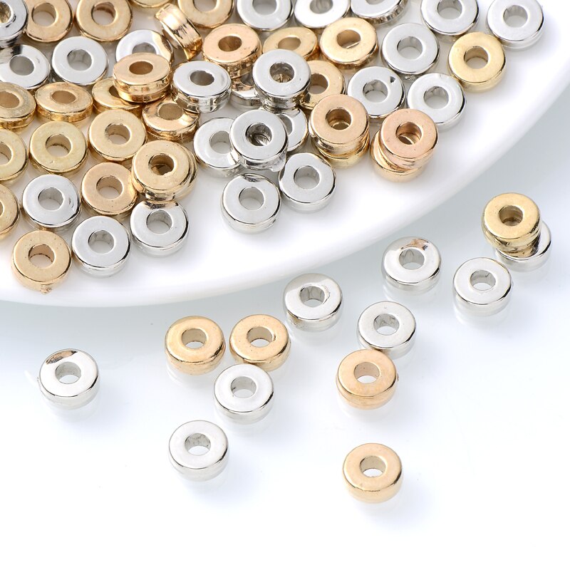 50Pcs 5mm Gold Rhodium Closed Loop Rings Supplies ... – Grandado