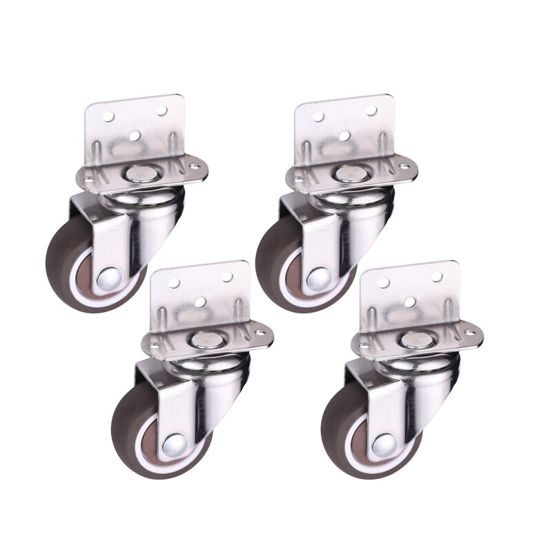 4Pcs Swivel Wheels for Trolley Rubber Feet Caster ... – Grandado