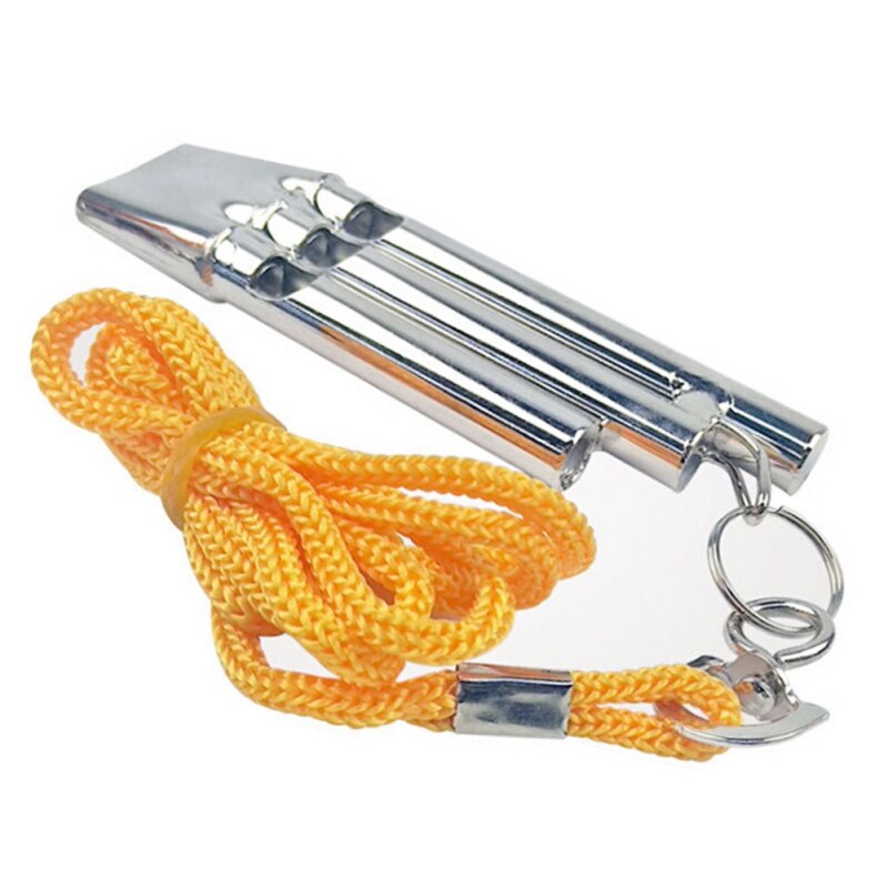 Metal Coach Referee Whistle With Lanyard Neck Rope... – Grandado