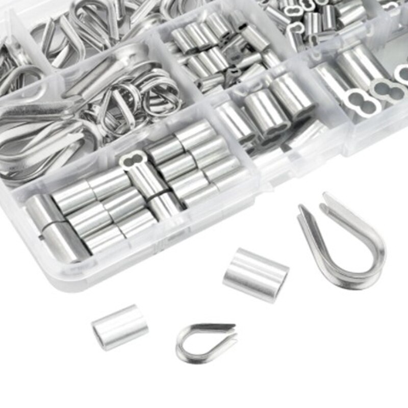 265Pcs Roestvrij Staaldraad Kabel Vingerhoeden Com... – Grandado