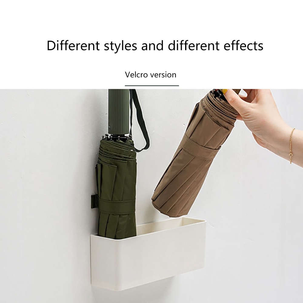 Beige Muur Gemonteerde Paraplu Opbergrek Kleverige... – Grandado