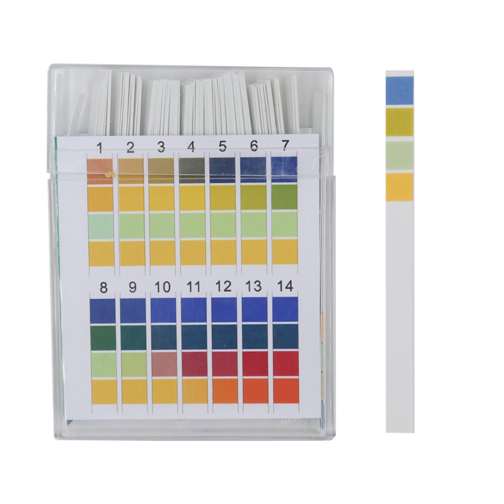 100 Strips all kinds of PH Test Strips Range 0-14 ... – Vicedeal