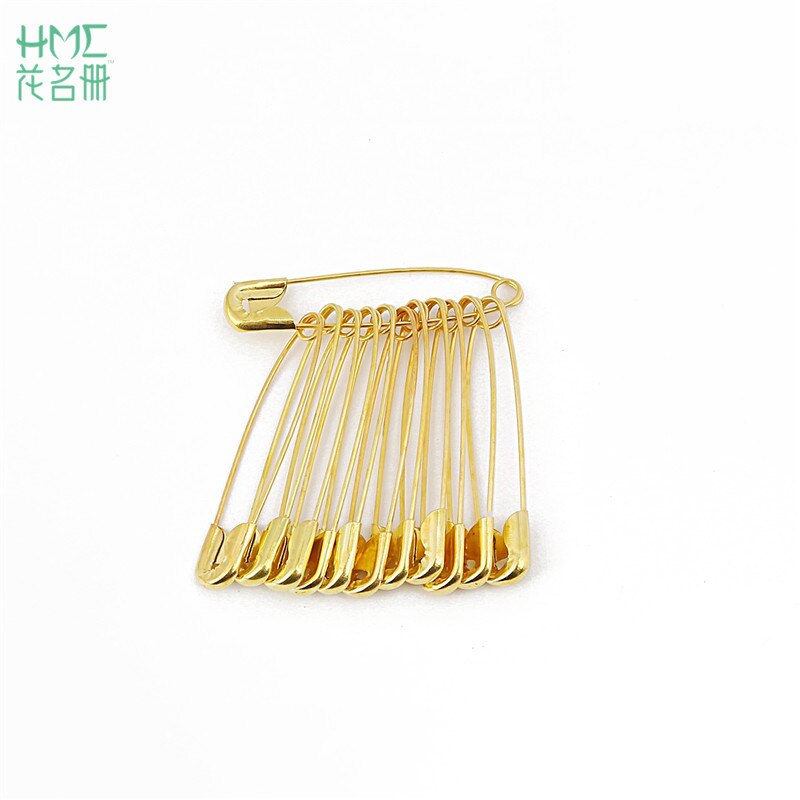 50pcs Gold Color Safety Pins DIY Mini Buckle Pin C... – Grandado