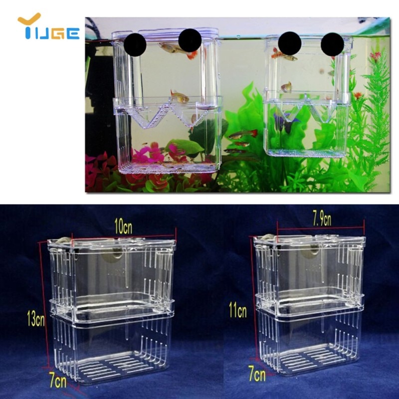 Aquarium Fish Tank High Clear Fish Breeding Isolat... – Vicedeal
