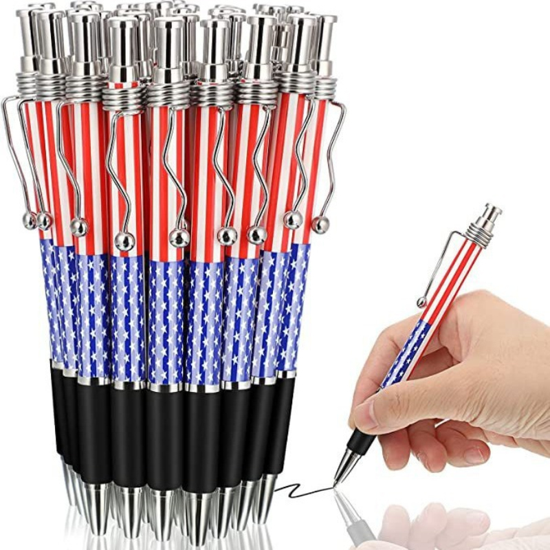 20Pcs American Flag Ballpoint Pen, USA Patriotic T... – Grandado