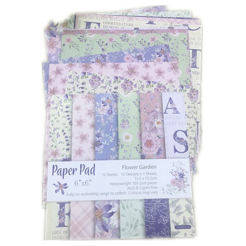 12PCS/Lot Purple Background Retro Material Papers ... – Grandado