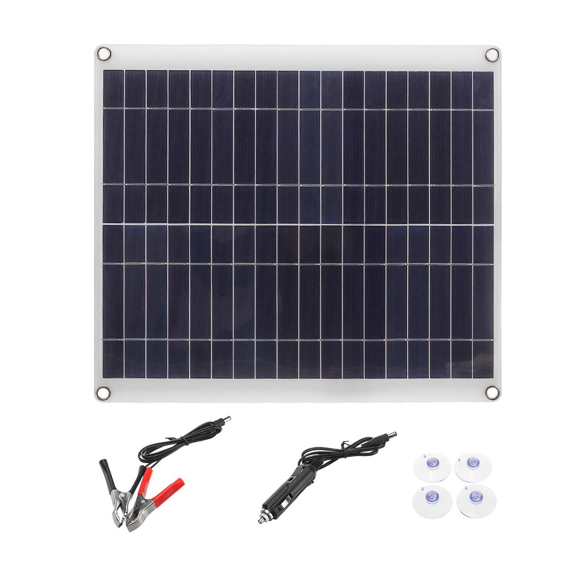 80W 18V Solar Panel Dual USB Output DC 5V-3A Solar... – Grandado