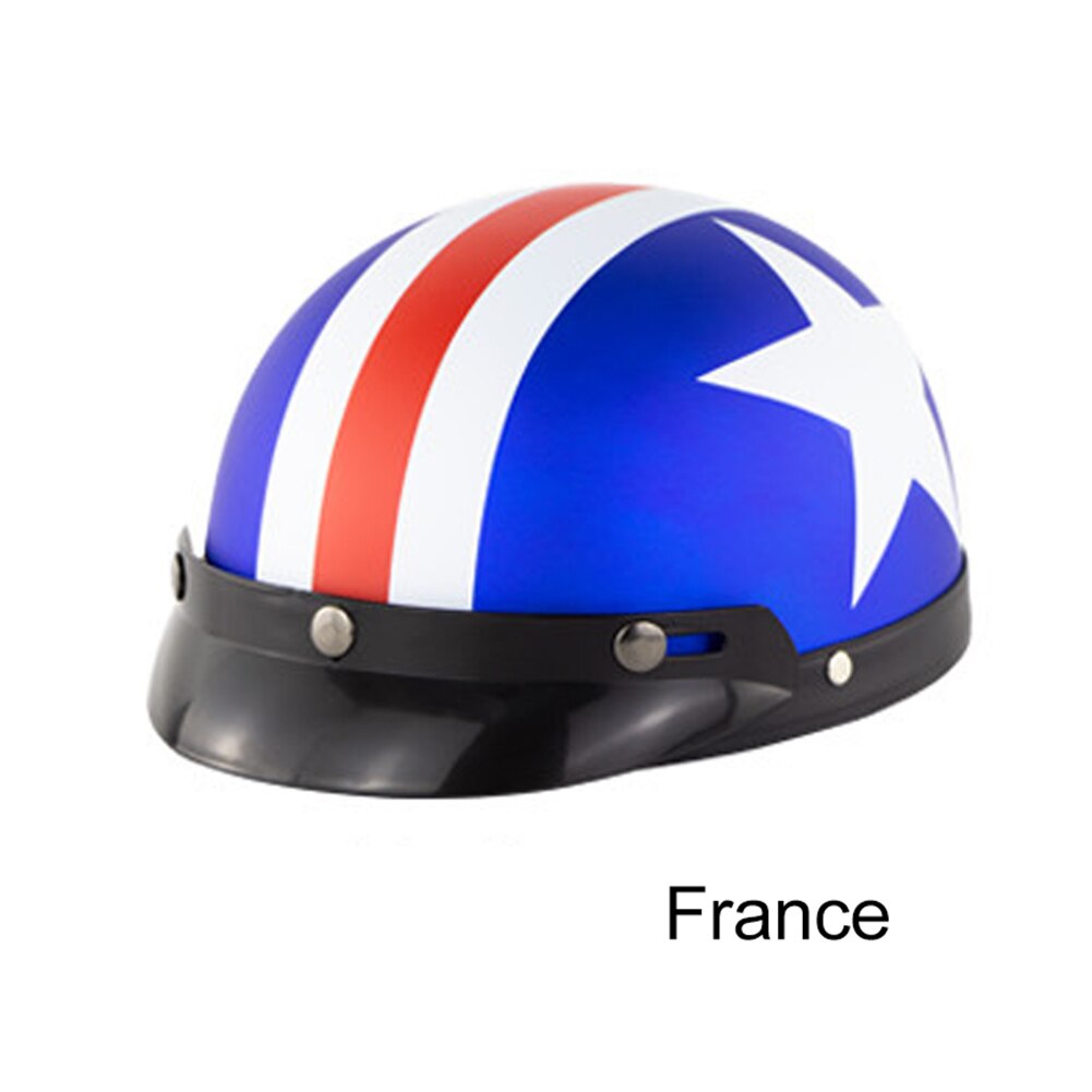 Vintage Motorhelm Open Gezicht Retro Half Helmen M... – Vicedeal