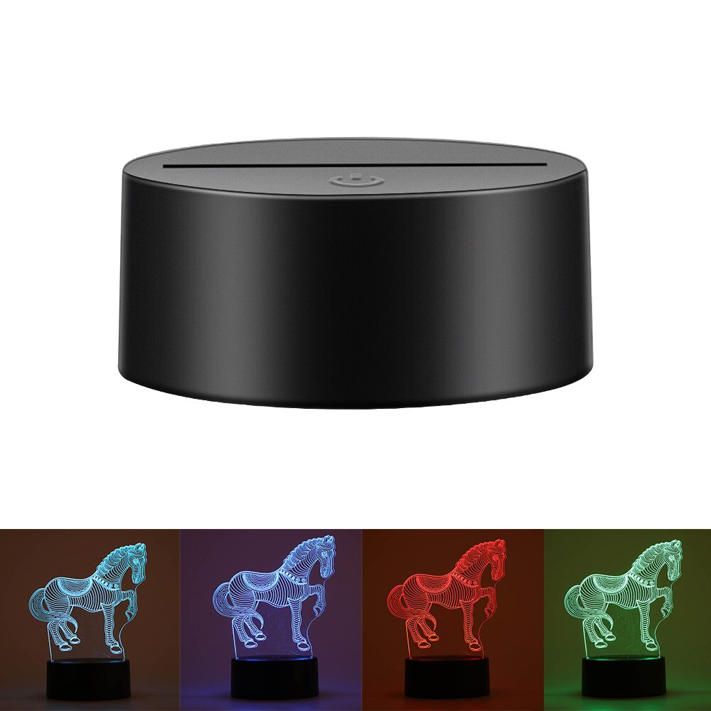 1/2/5PC USB Cable Touch 3D LED Light Holder Lamp B... – Vicedeal