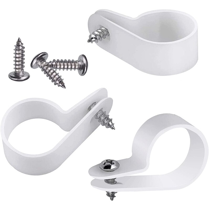 JHD-Lightweight P-Type Fixing Clip Cable Clamp Wit... – Grandado