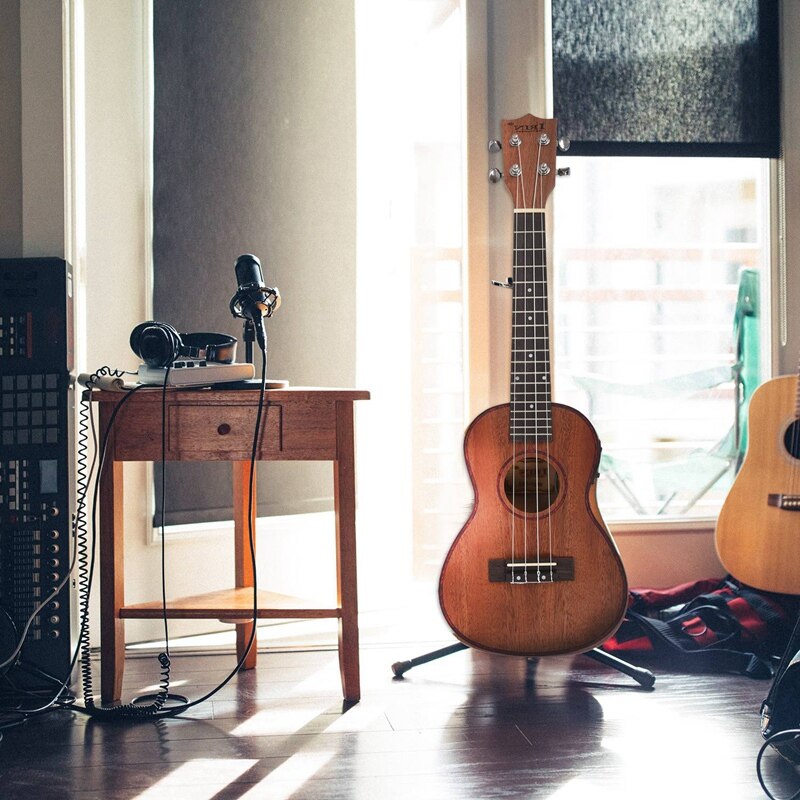 IRIN 24 Inch Electroacoustic Ukulele Abalone Shell... – Vicedeal