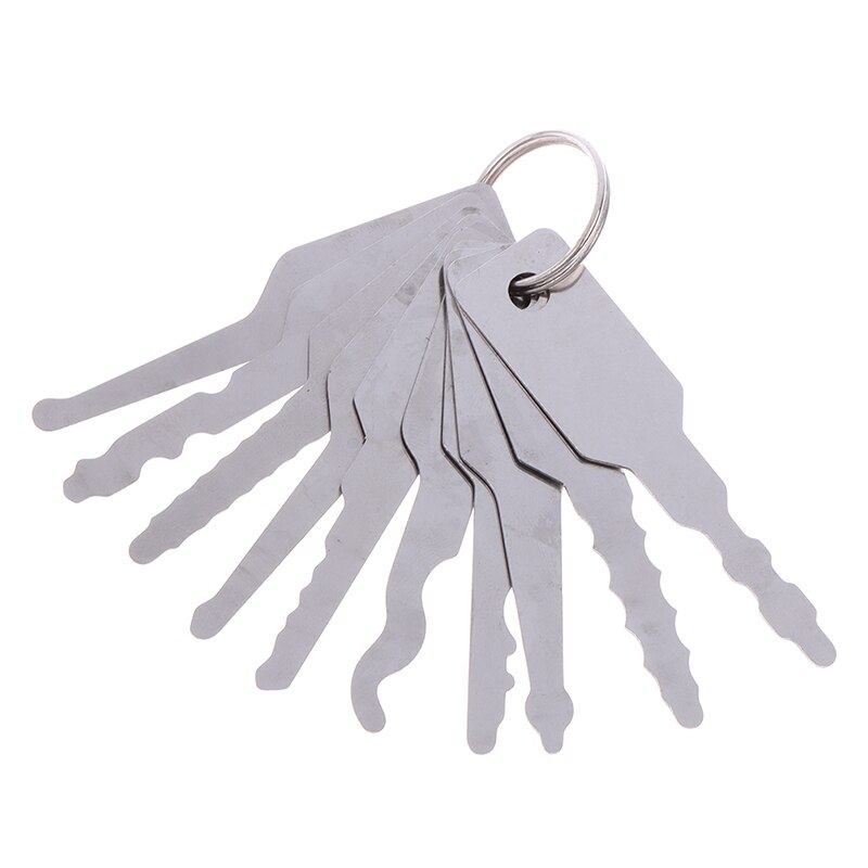 10PCS Stainless Steel Jiggler Keys Dual Sided Car ... – Vicedeal