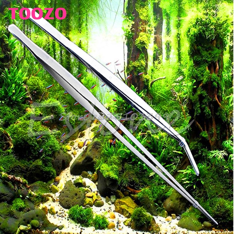 Aquarium Live Tank Curve Plant Lange Tang Rvs Pinc... – Grandado