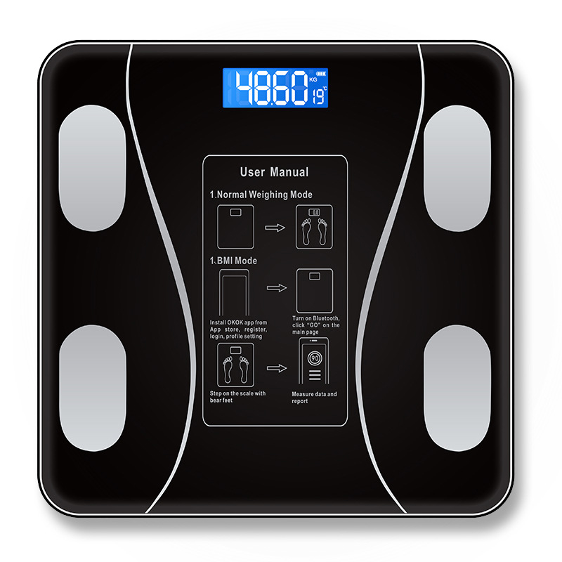 Bluetooth Weight Scale Fat Smart Electronic BMI Co... – Grandado