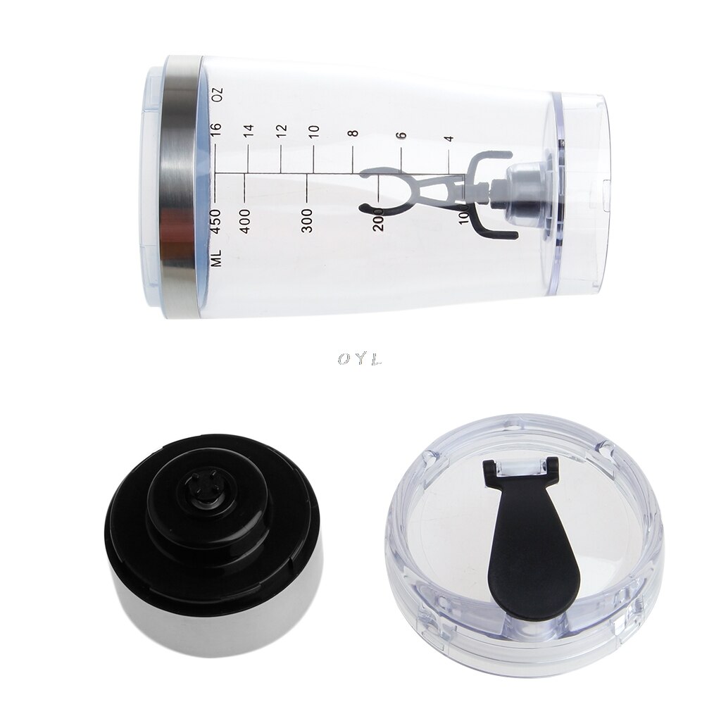 450ml BPA Protein Shaker Vortex Water Bottle Elect... – Vicedeal