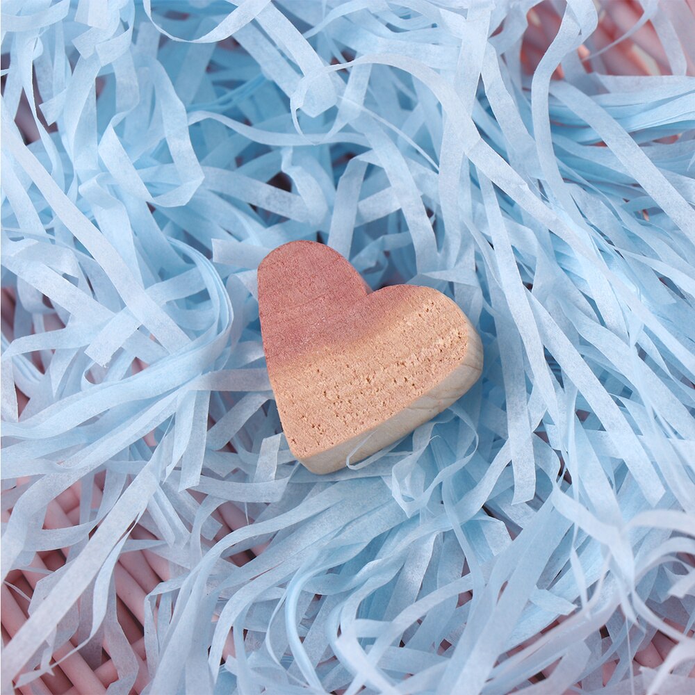 20pcs Wood Blocks Heart Shape Natural Cedar Moistu... – Vicedeal