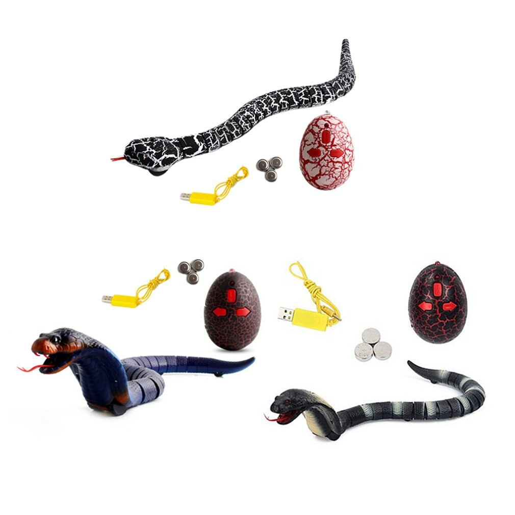 Tricky Exotic Toy RC Remote Control Snake And Egg ... – Grandado
