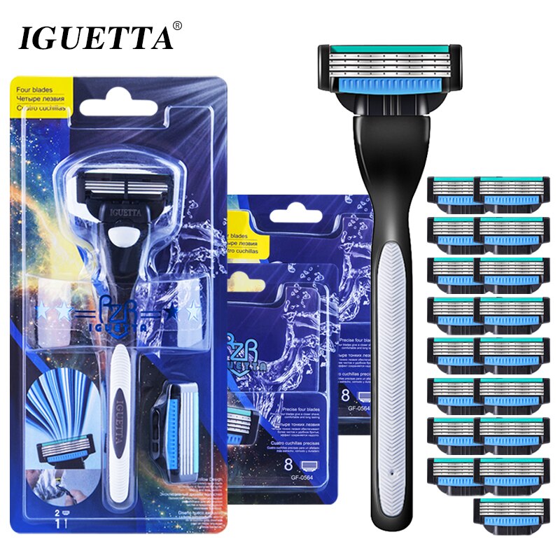 RZR IGUETTA 18pcs Men's Four-layer Manual Razo... – Vicedeal