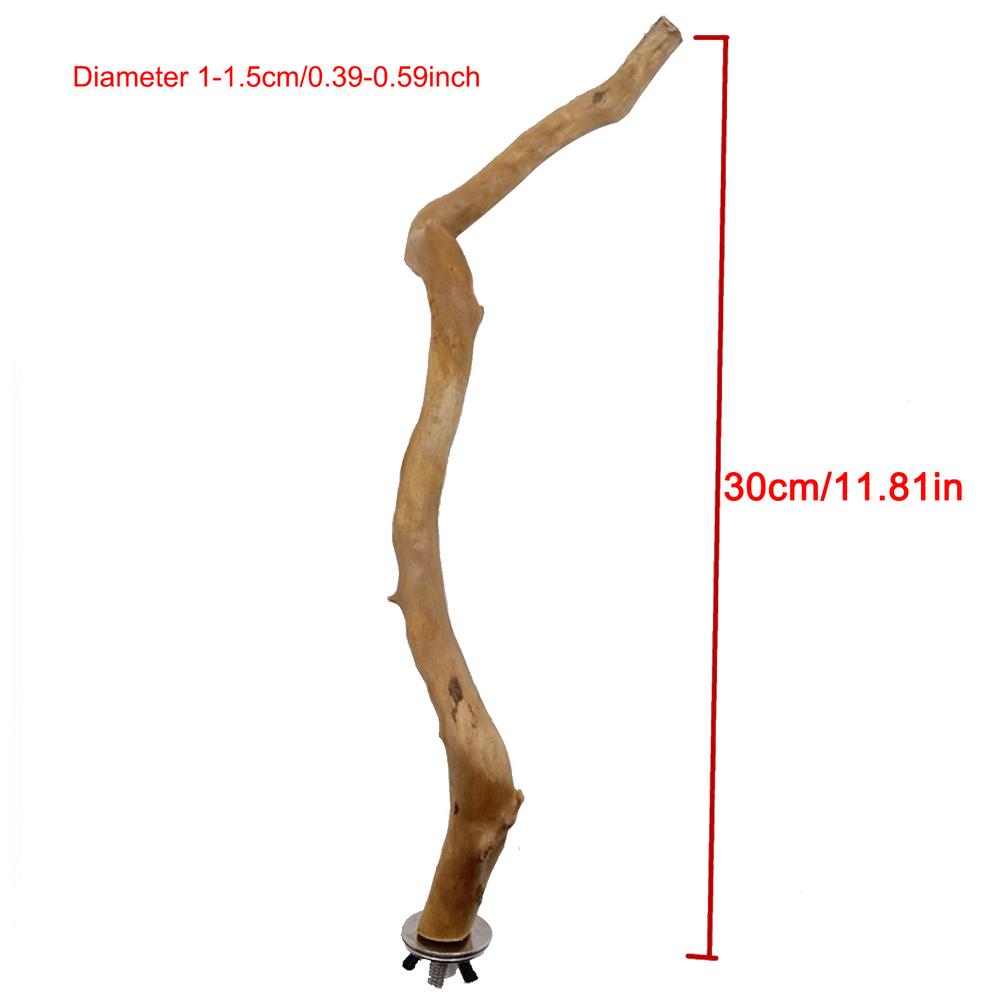 Papegaai Vogel Staande Stok Hout Pole Vogel Valkpa... – Vicedeal