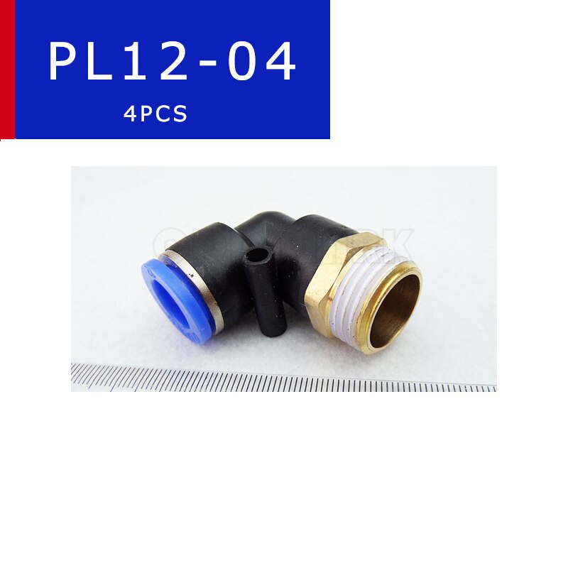 10PCS 6PCS 4PCS PL Elbow Pneumatic Fitting PL4-01 ... – Grandado