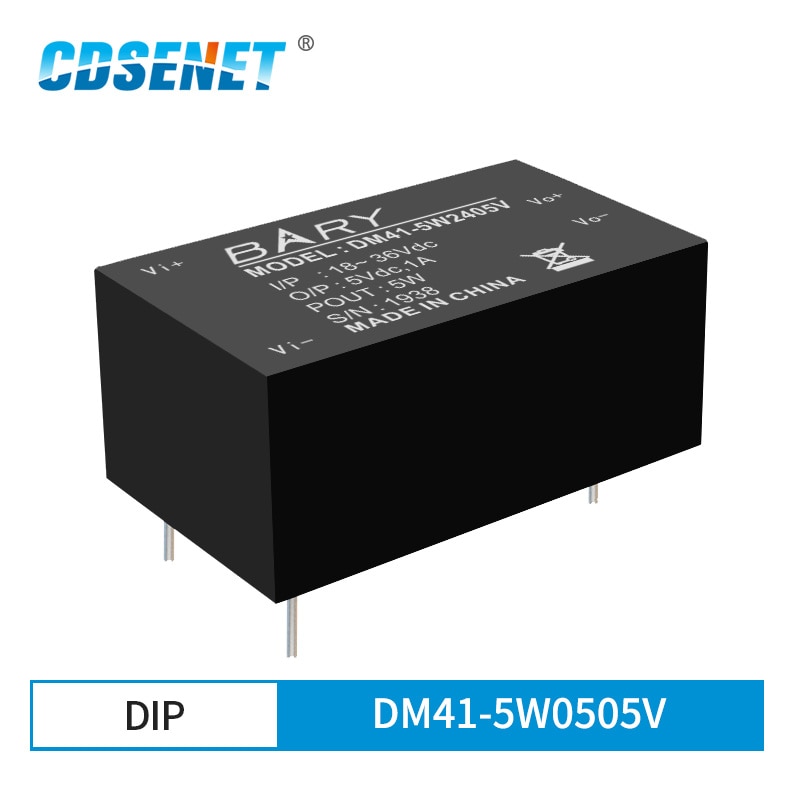 DM41-5W0505V 5W Isolated Step-Down DC-DC Power Sup... – Vicedeal