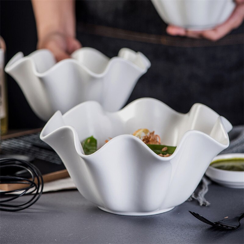 Ceramic Ice Cream Dessert Fruit Bowl Condiment Pla... – Grandado